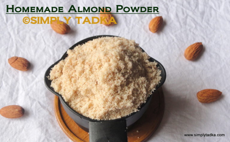 Homemade Almond Powder | Simply Tadka