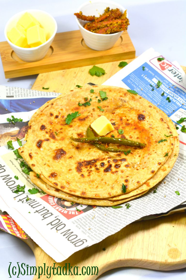 Ajwain Paratha, Punjabi Paratha Recipe | Simply Tadka