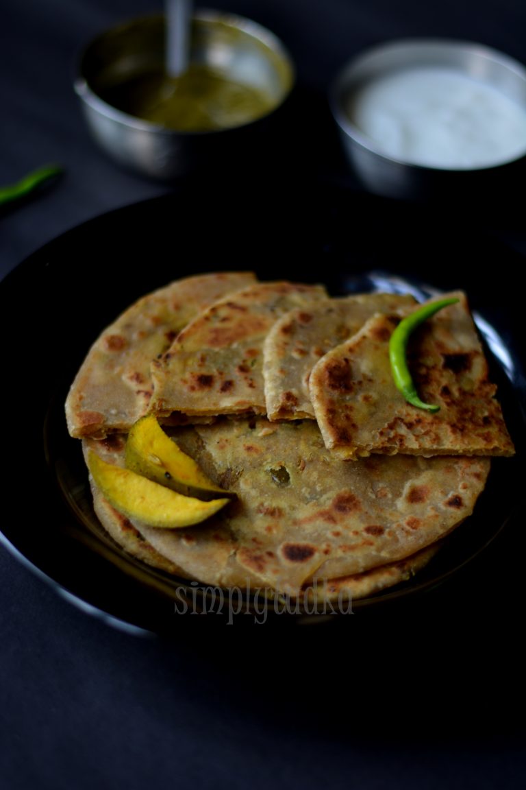 Quick Achari Paratha Recipe | Simply Tadka