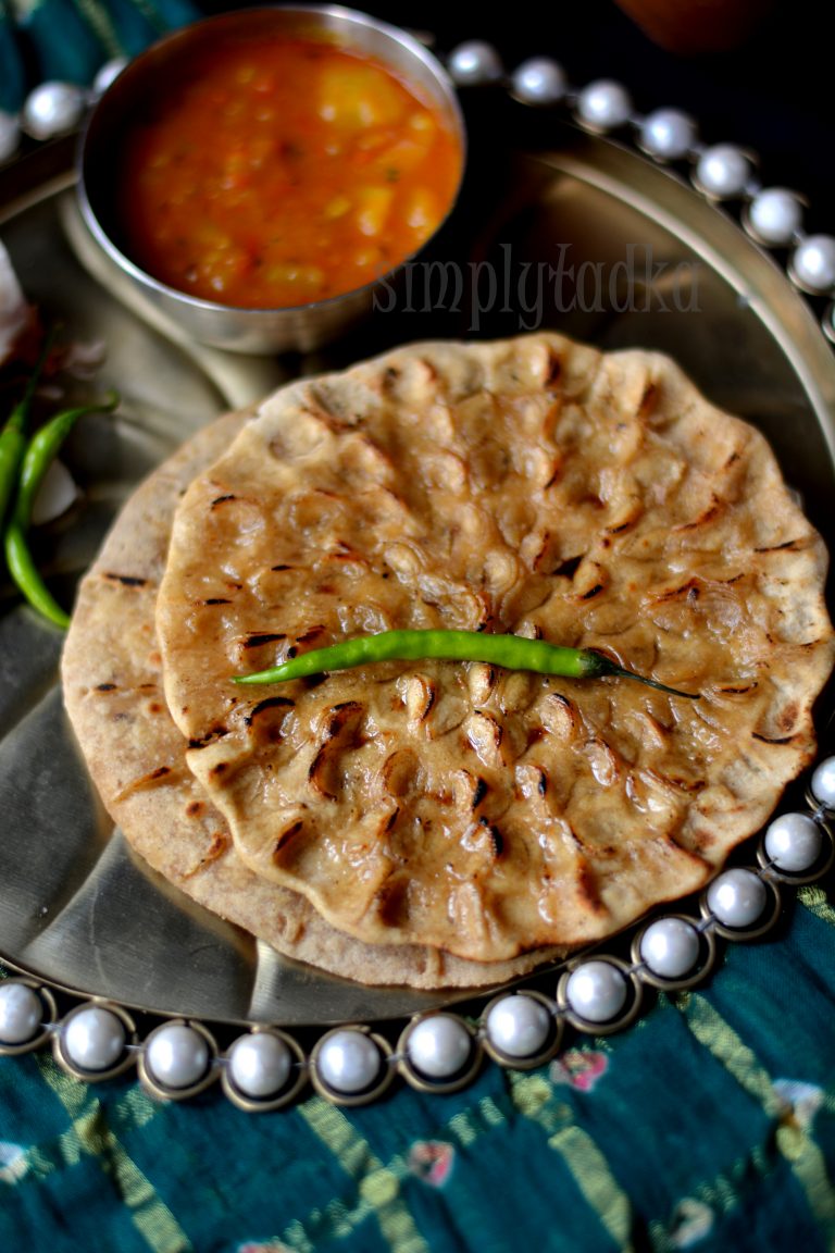 Kobha Roti | Jadi Roti | Biscuit Roti recipe | Simply Tadka