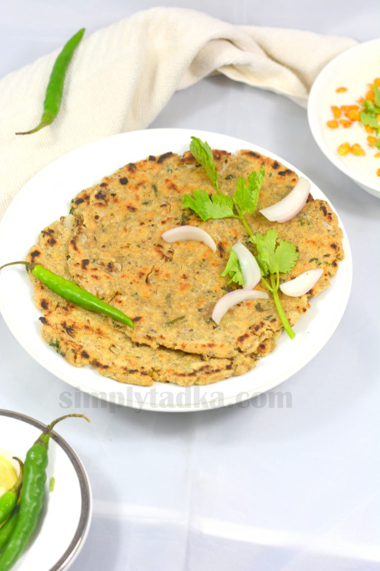 Oats Masala Roti Recipe | Gluten Free Oats Roti | Simply Tadka