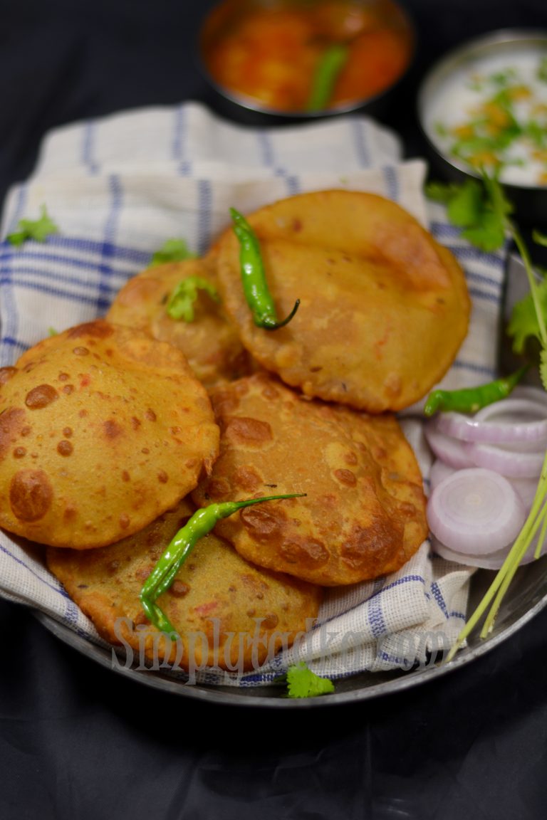 Yellow Dal Poori | Leftover Dal Poori Recipe | Simply Tadka