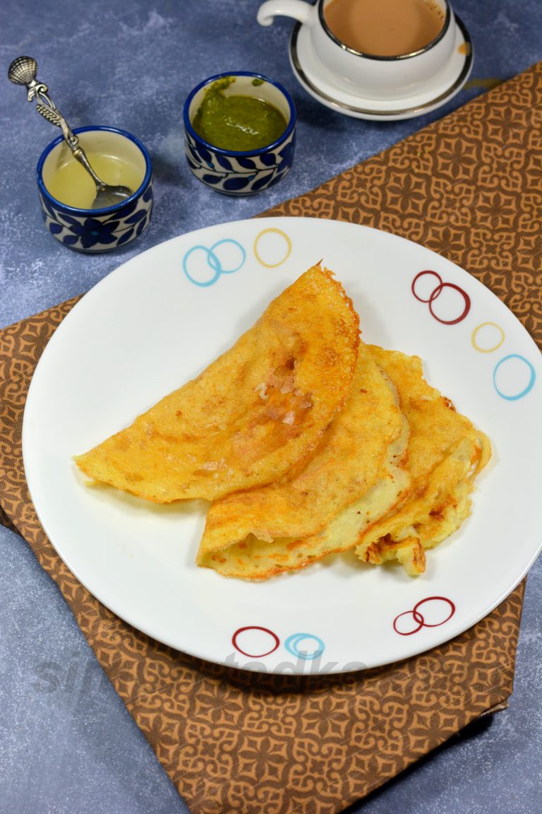 Moong Dal Poha Dosa Recipe | Simply Tadka
