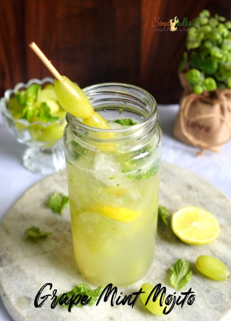 Grape Mint Mojito – Summer Cooler Recipe | Simply Tadka